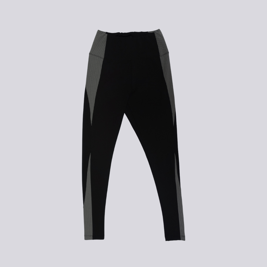 Contrast Leggings - Black and white – Alizée
